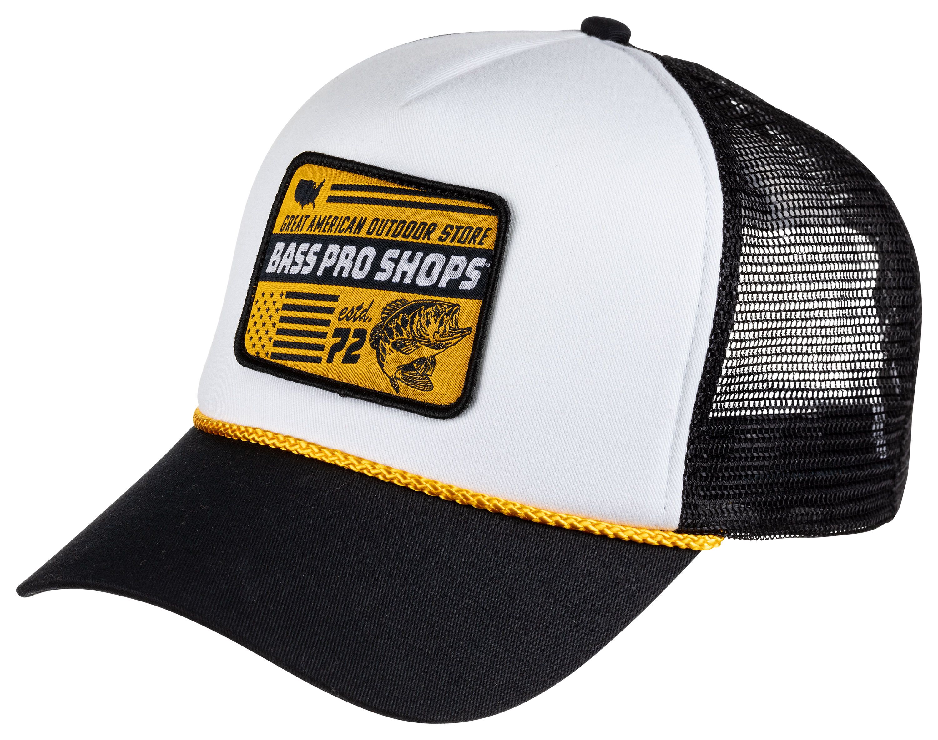 Bass Pro Shops Structured 5-Panel Mesh-Back Cap | Bass Pro Shops